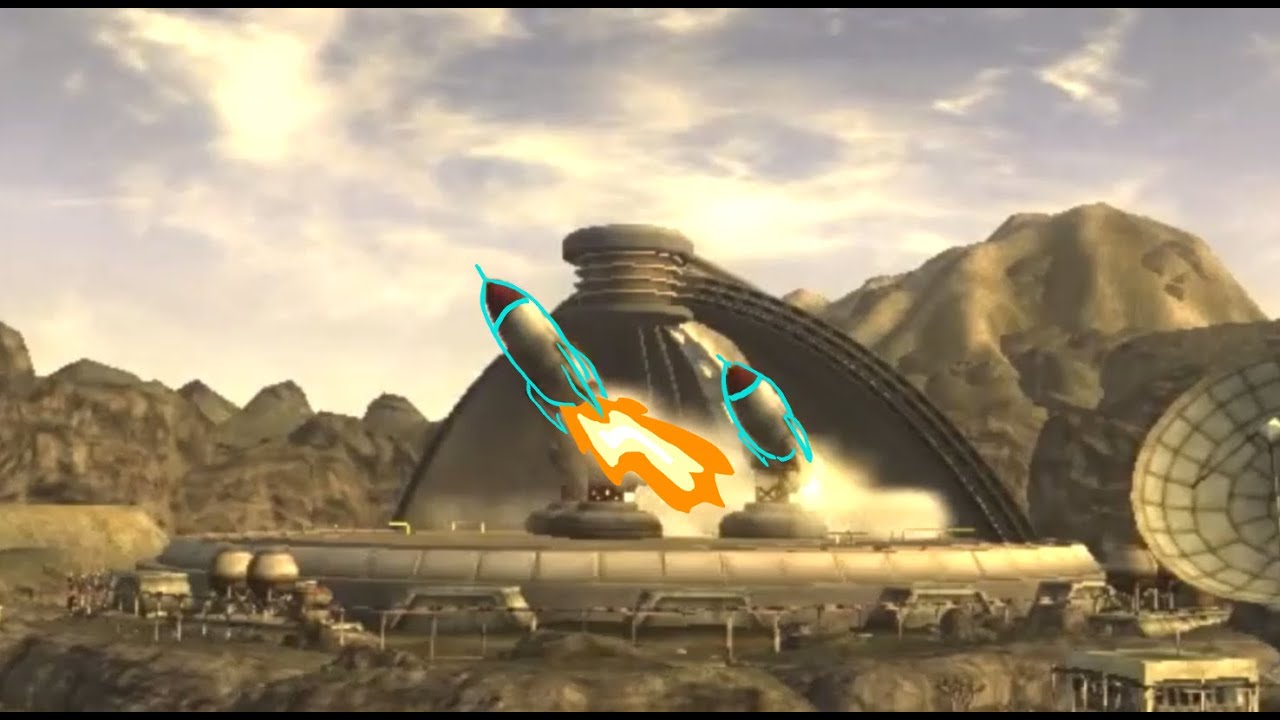 Fallout NV and rocket ships ig - YouTube