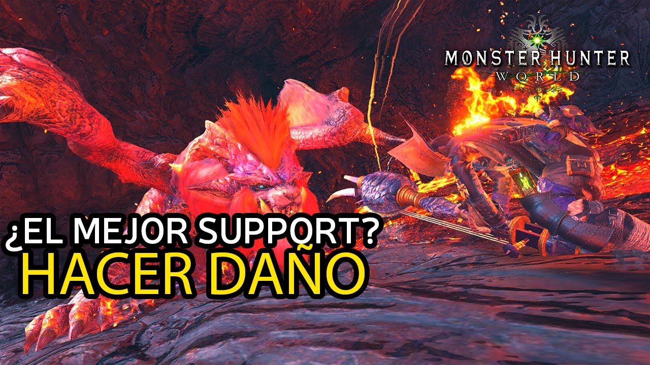 LA MEJOR FORMA DE SER SUPPORT! | Monster Hunter World - YouTube