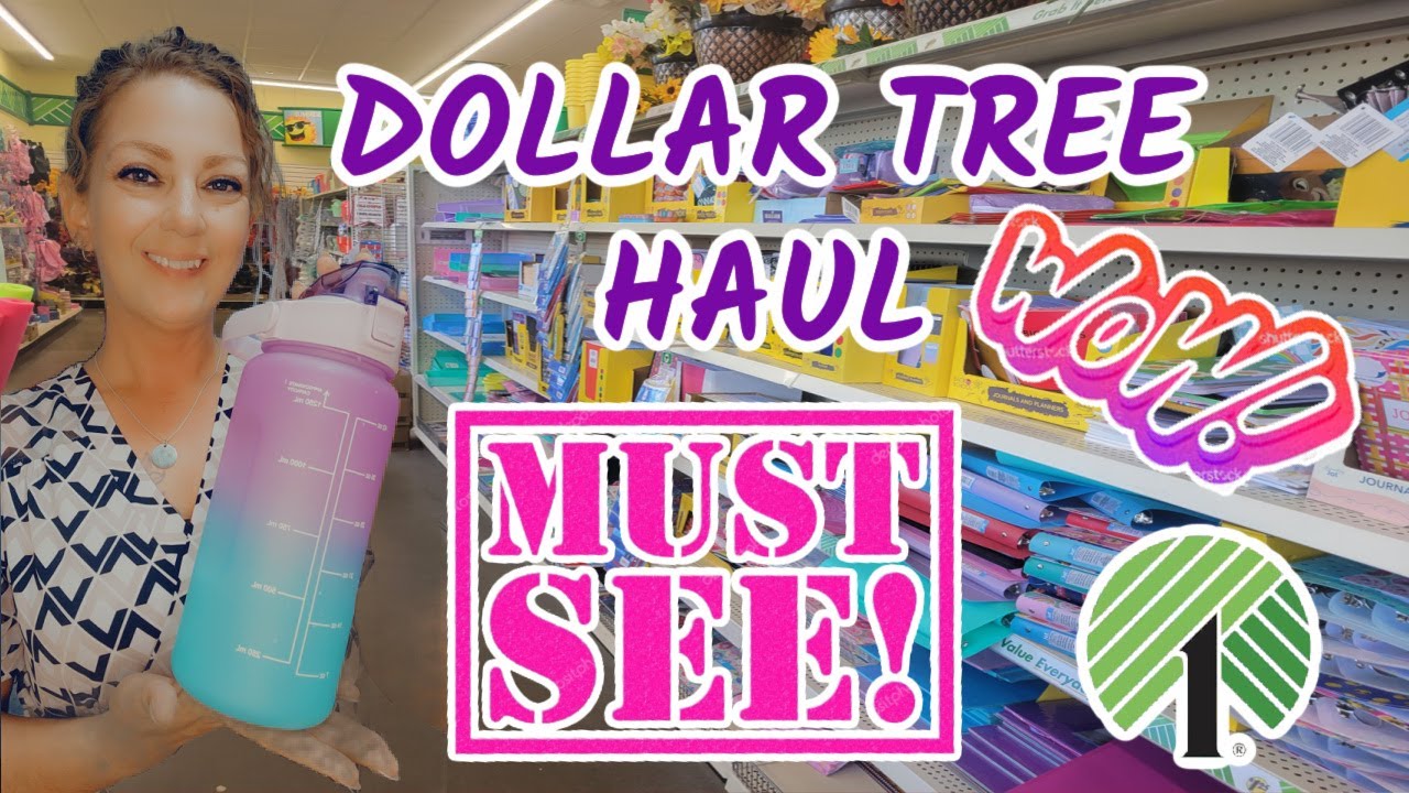 Must-Watch Dollar Tree Haul: Amazing New Discoveries!!! - YouTube