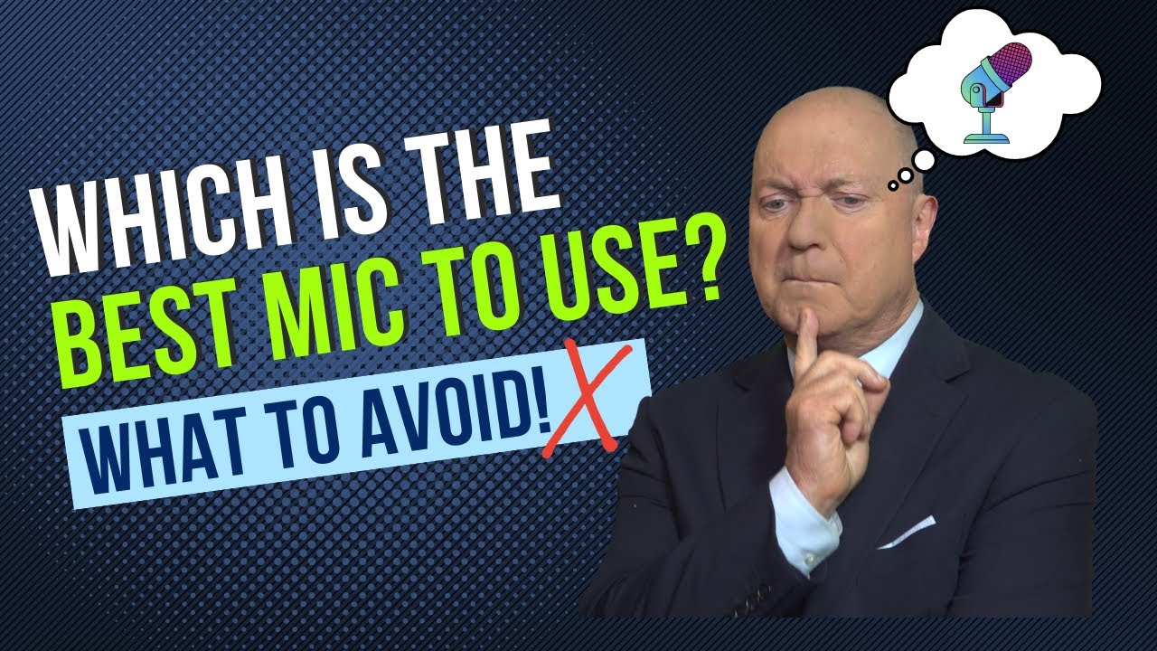 Best Voice Over Microphone and which mics NOT to buy! - YouTube