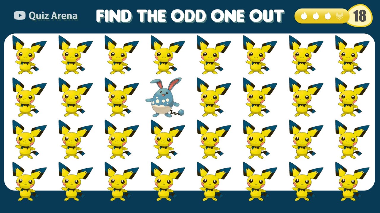 Find The Odd One Out Full | 2nd Gen Pokémon Edition 🐉 #quiz #trending # ...