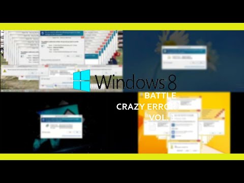 Windows 8 Crazy Error Battle Vol 1 - YouTube