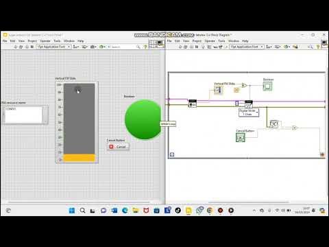 kelompok 5&6 Labview menggunakan Arduino, Menggunakan sensor LDR - YouTube
