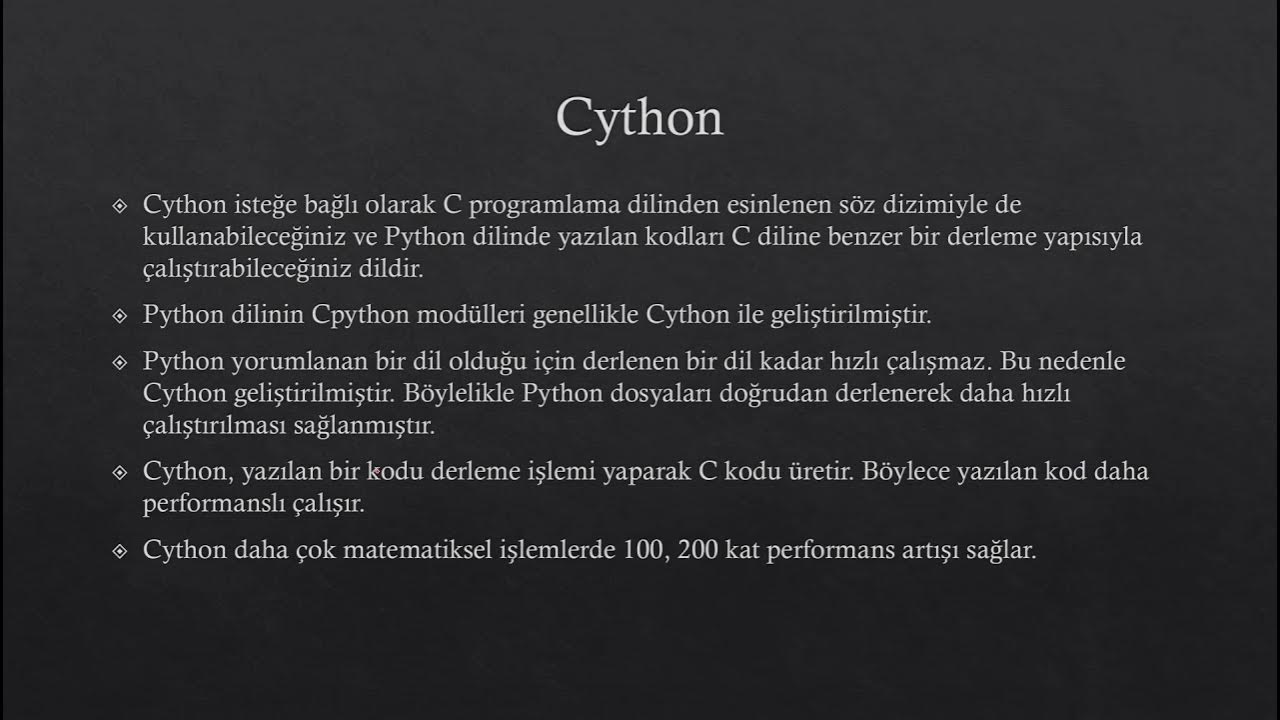 17- Cython - YouTube