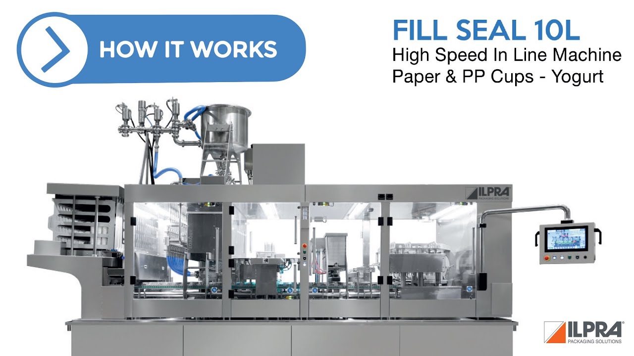 How It Works: ILPRA In Line Filling and Sealing Machine- Fill Seal 10L ...