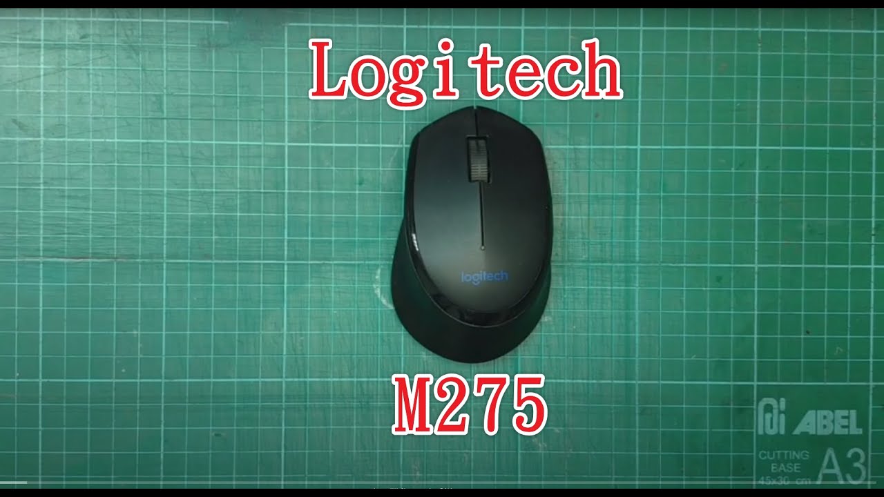 Logitech M275 DIY-Micro Switch Replacement 羅技M275 拆解 維修 更換微動開關 - YouTube