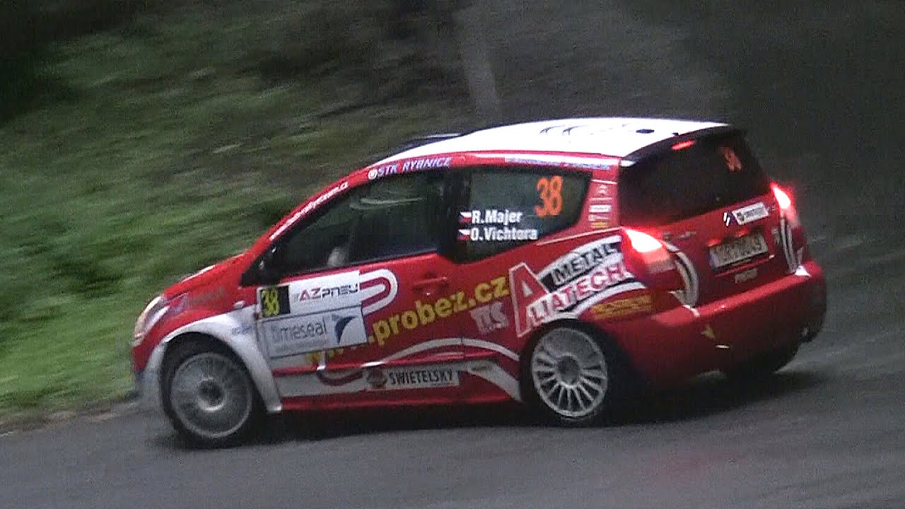 AZ pneu Rally Jeseníky 2012 | 38 | Radek Majer - Ondřej Vichtora - YouTube