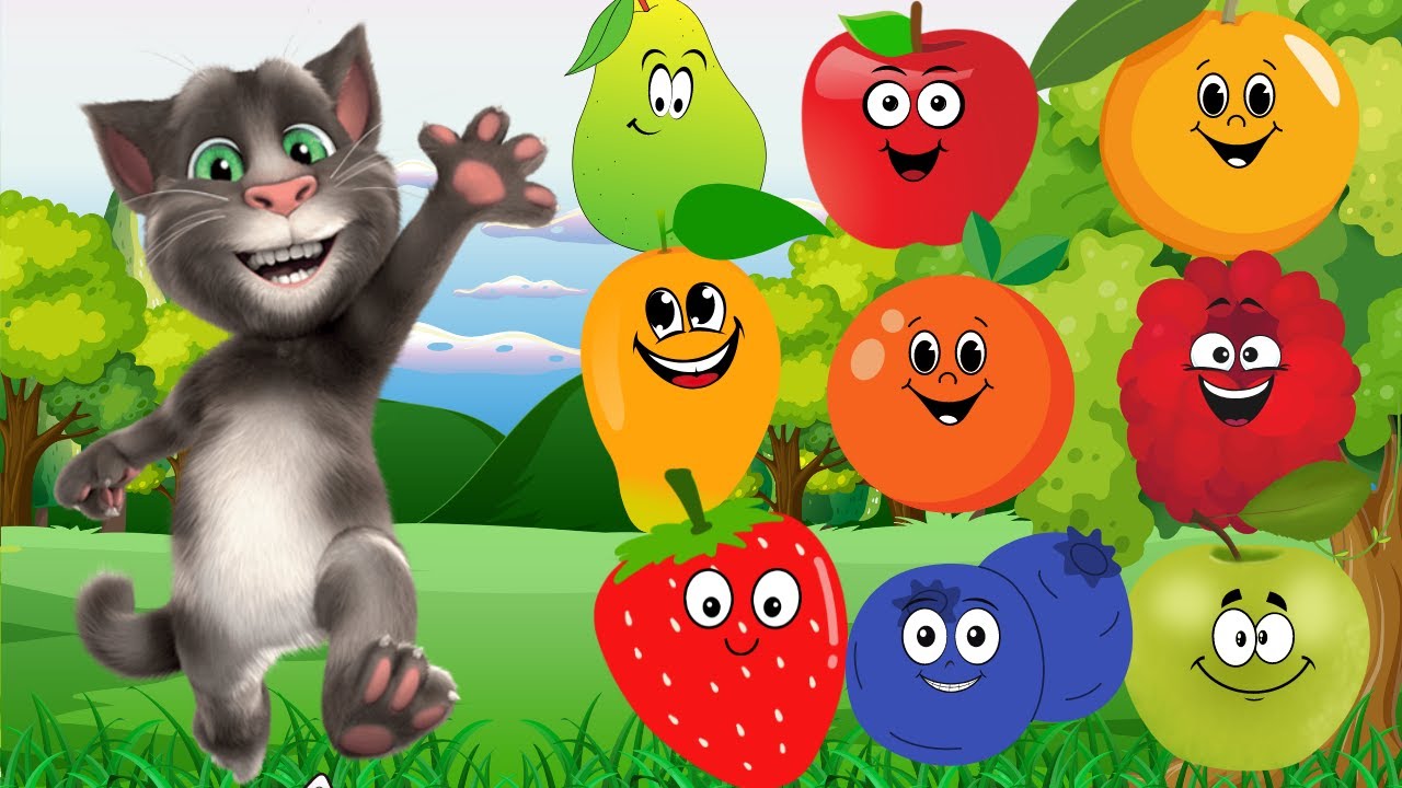 5 Little Talking Fruits And Learning Video, Why Eating a Variety of ...