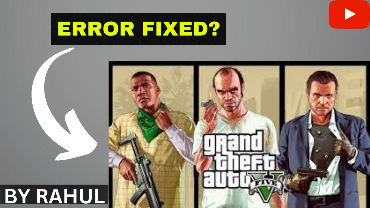 Say Goodbye to GTA V Steam Offline Account Error | #gtav #gaming - YouTube