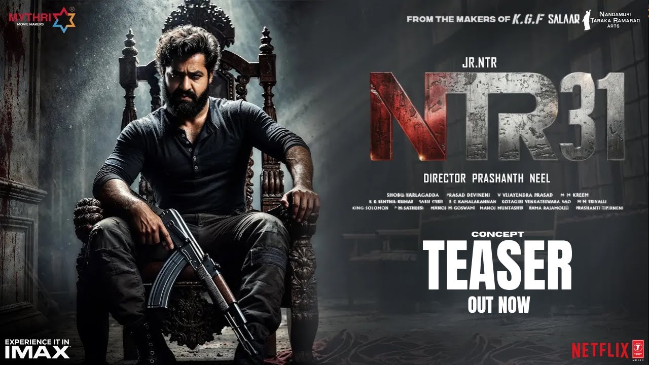 Dragon ( NTR 31 ) | Official Teaser (Hindi) Concept| The Fire Awakens 🔥 ...