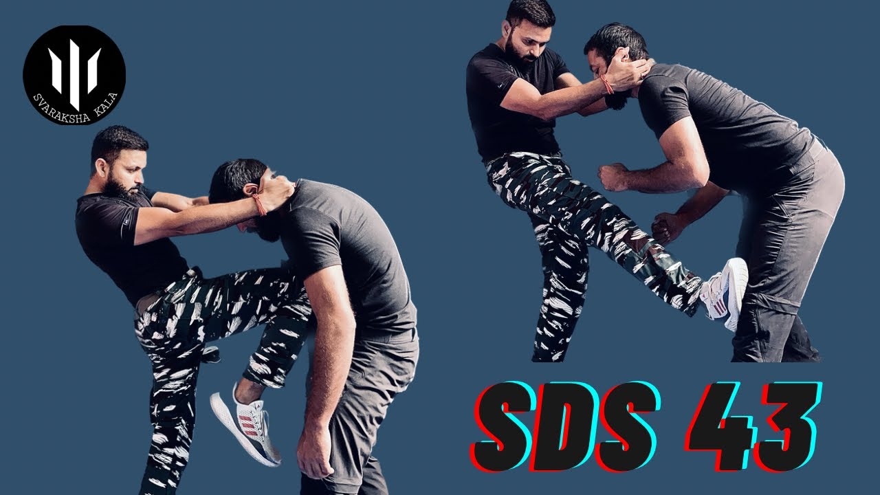 Knee attack with oblique kick combo - YouTube