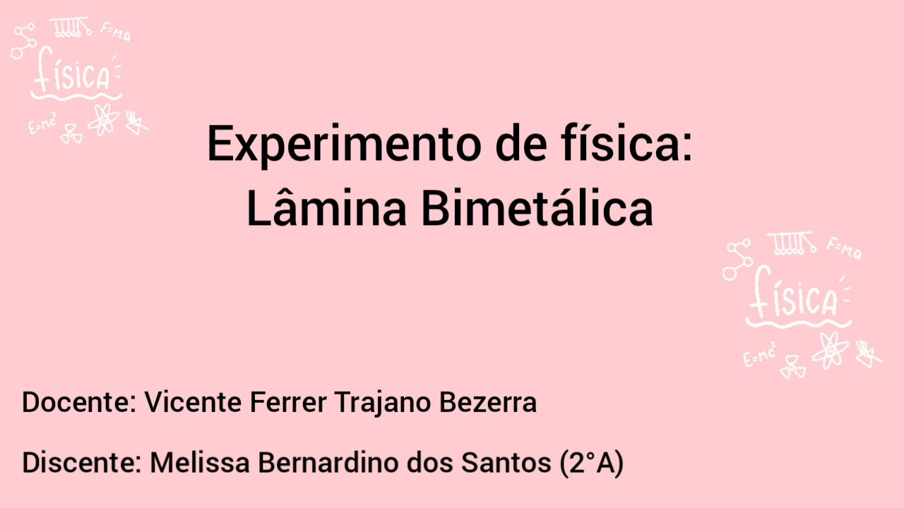 Lâmina Bimetálica - YouTube