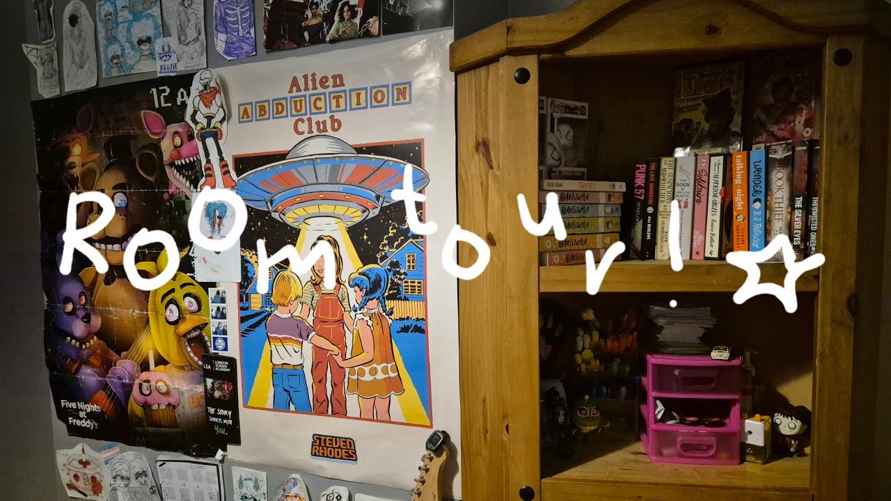 ANGSTY TEEN ROOM TOUR!! [watch a silly guy rant for 15 mins] ☆ - YouTube