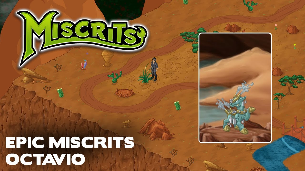 Octavio Location - Mount Gemma Area 2 - Monday | Miscrits Reborn - YouTube