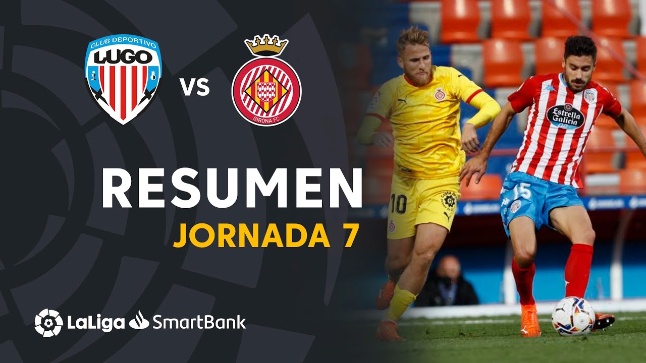 Resumen de CD Lugo vs Girona FC (3-0) - YouTube