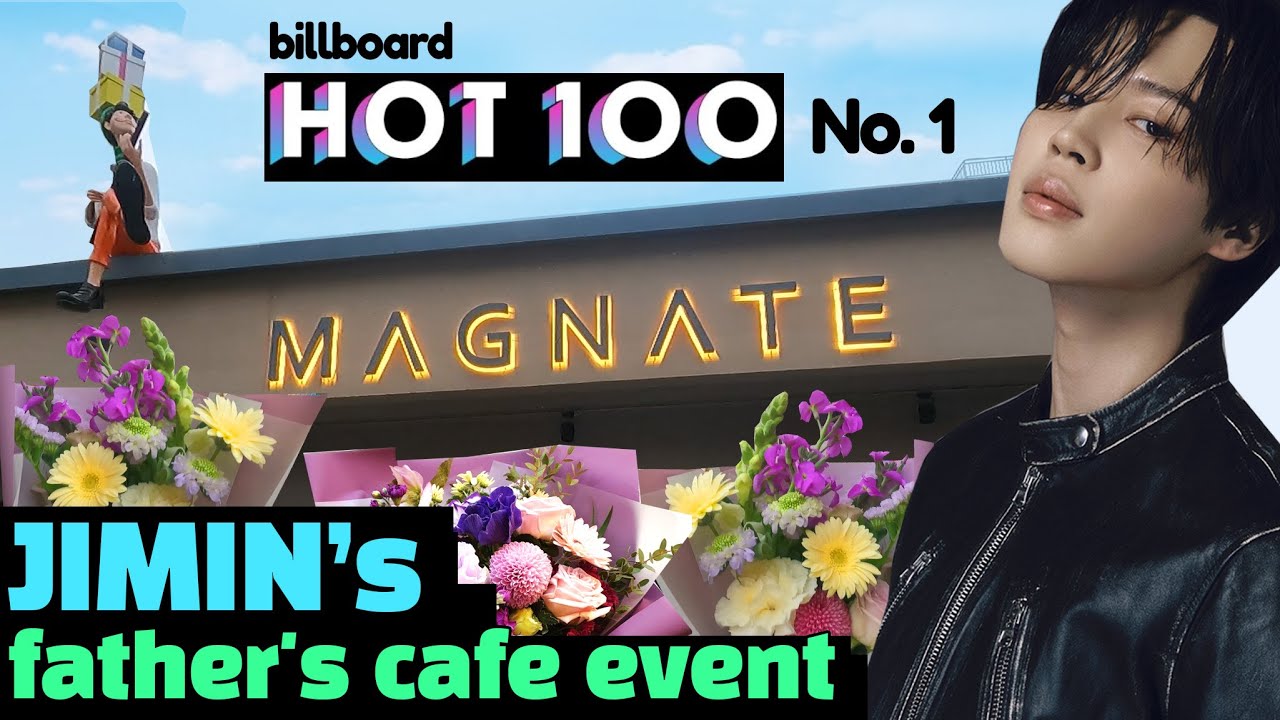 [BTS]Jimin's father's cafe event on the day when he ranked No.1 on ...