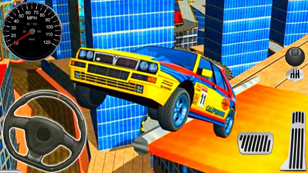 Roof Jumping Stunt Driver Simulator 3D - Range Rover Evoque Driving ...