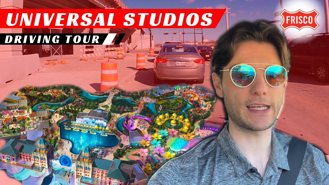 Universal Studios Coming to Frisco, TX | Driving Tour - YouTube