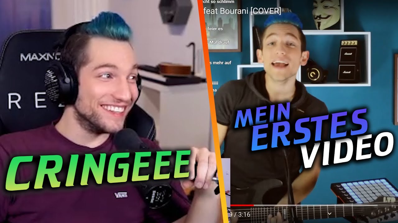 REZO REAGIERT auf sein ERSTES VIDEO - YouTube