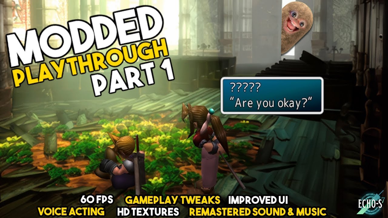 FF7 (Classic+MODS) - Part 1 - Modded Chill Playthrough (1440p PC ...