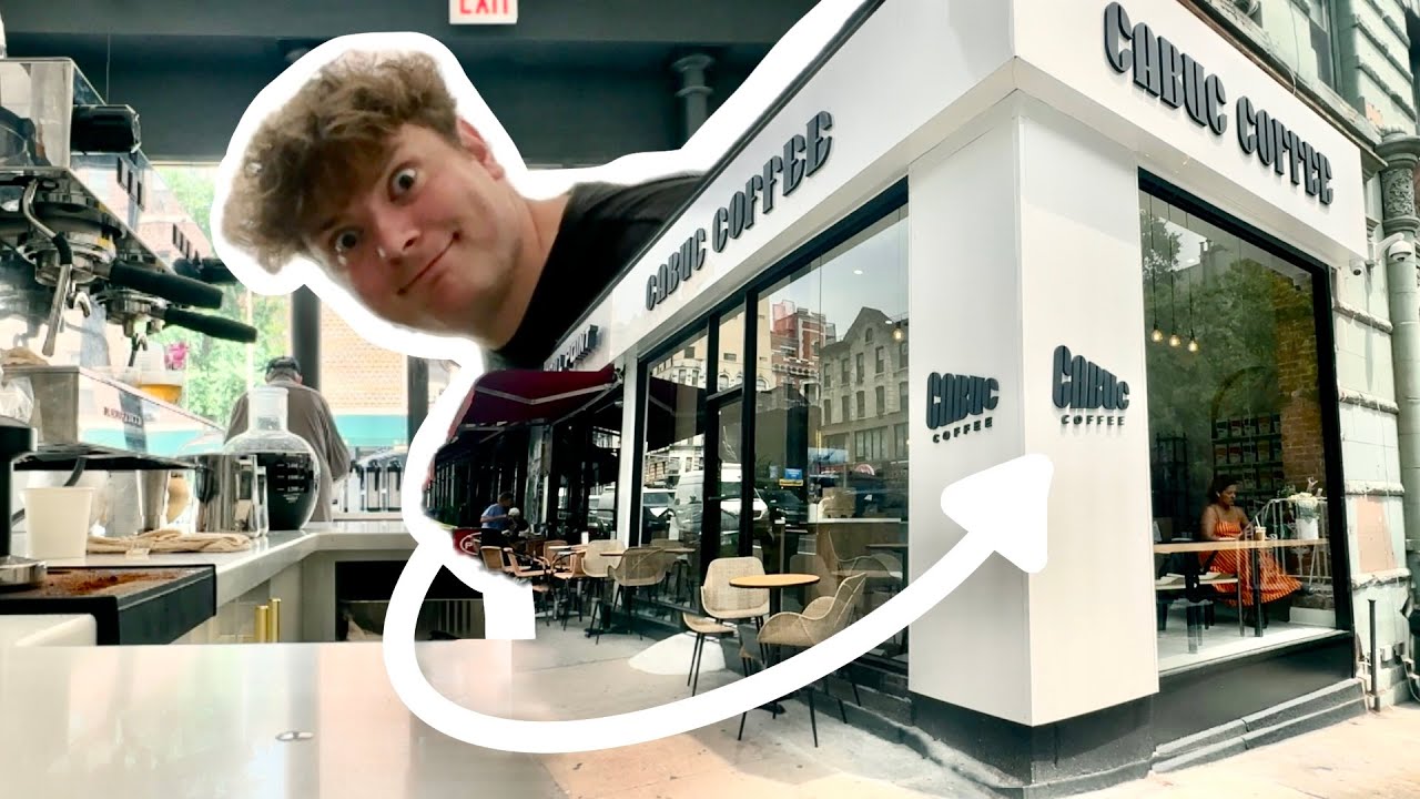 Behind the Bar of a Turkish Coffee shop in NYC!? DITL Vlog - YouTube