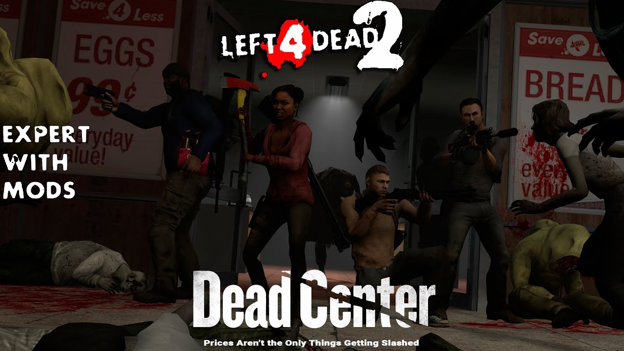 Left 4 Dead 2 - Dead Center - Expert Difficulty - With Mods - YouTube
