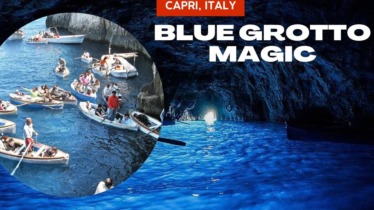 Inside Capri’s magical Blue Grotto 💙 - YouTube