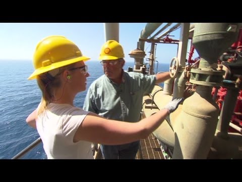 On board Shell's Mars platform - YouTube