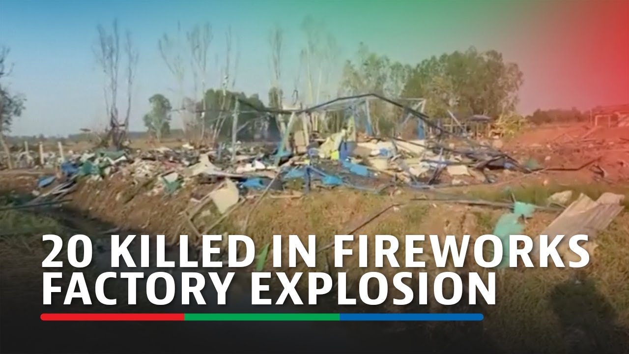 Around 20 killed in explosion at Thai fireworks factory, no survivors ...
