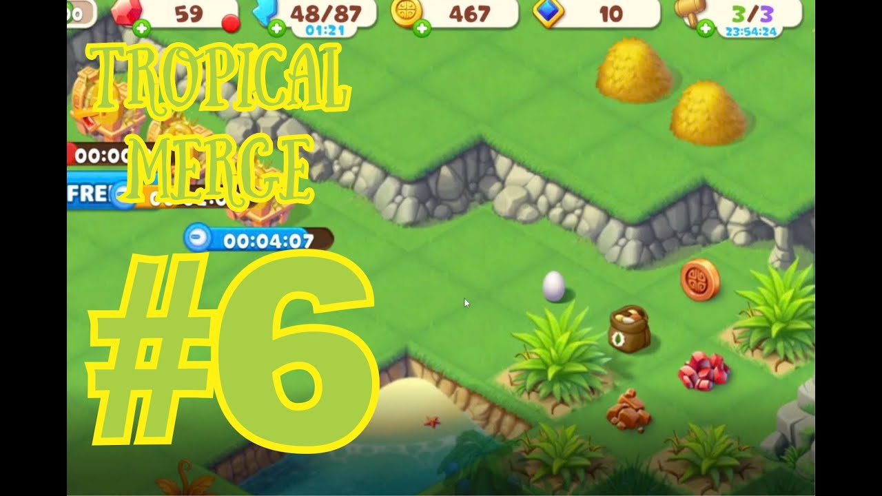TROPICAL MERGE -- Episode 6: An egg? Definately for an omelet - YouTube