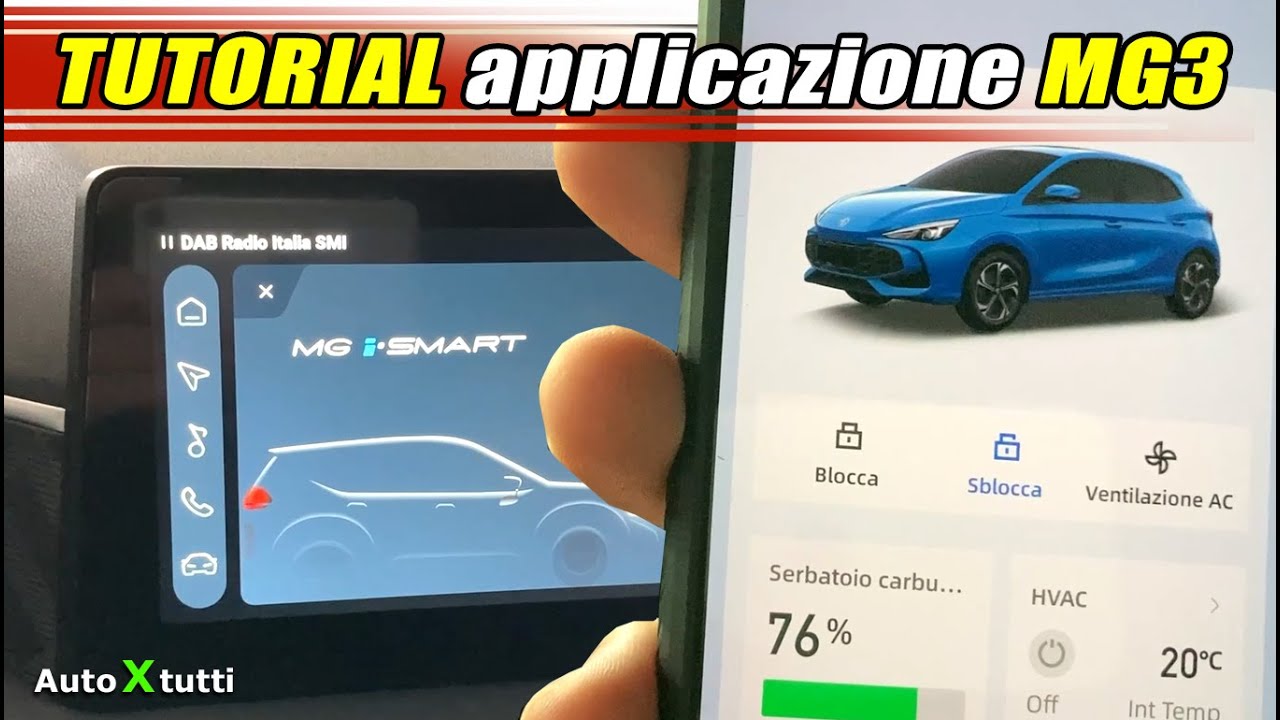 MG3 Hybrid+: applicazione MG iSMART - TUTORIAL e installazione #mg ...