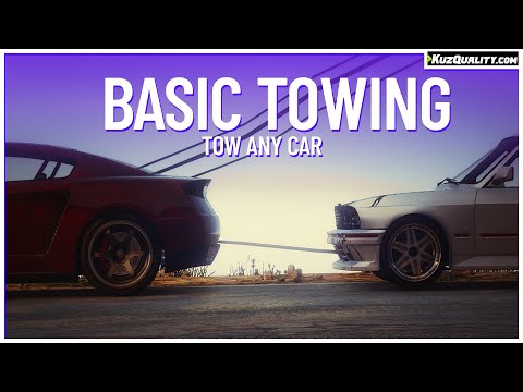 FiveM Script | Vehicle towing | KuzQuality - YouTube