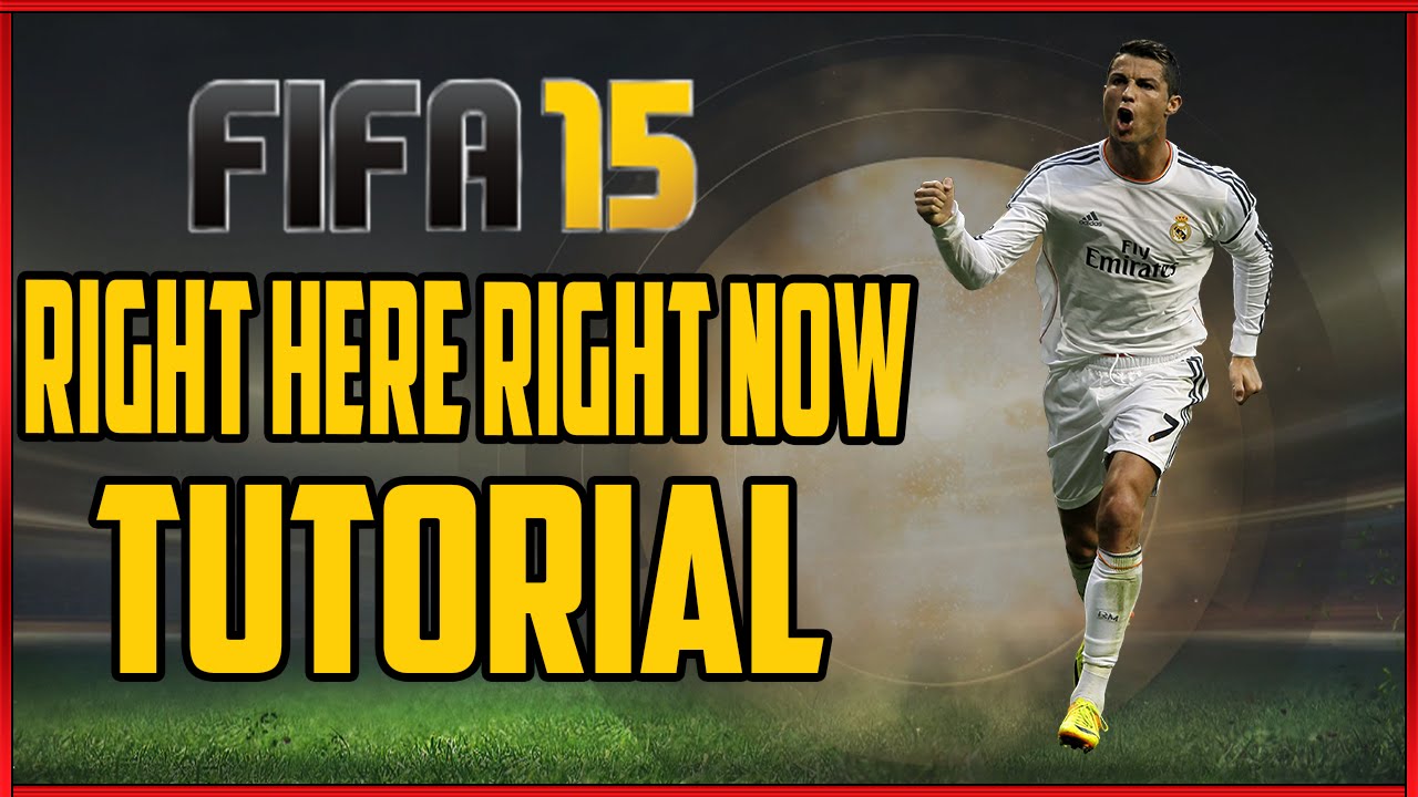 FIFA 15 TUTORIAL "RIGHT HERE RIGHT NOW" NEW CELEBRATION [PS4/XBOX ONE/PC] - YouTube