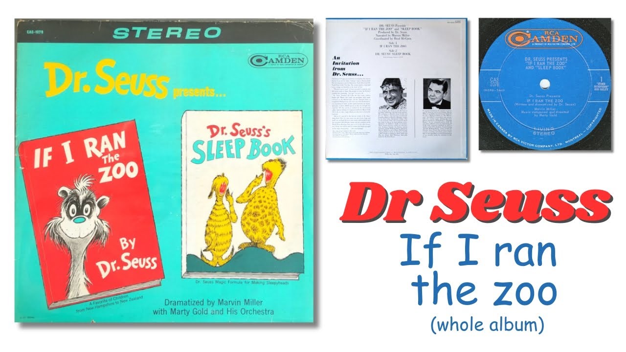 Dr Seuss | 'If I ran the zoo' | 1981 album - YouTube