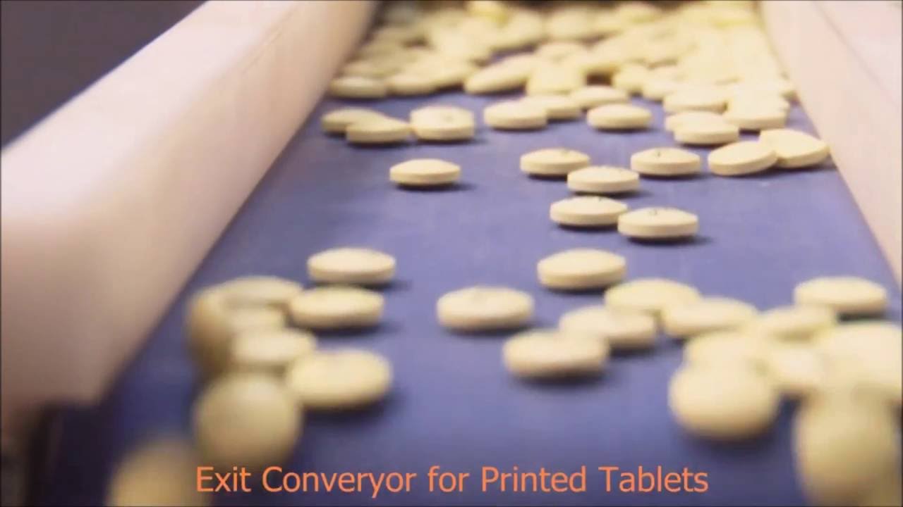 Tamprint 300/Tablets Printer/Parle DJA Pharma - YouTube