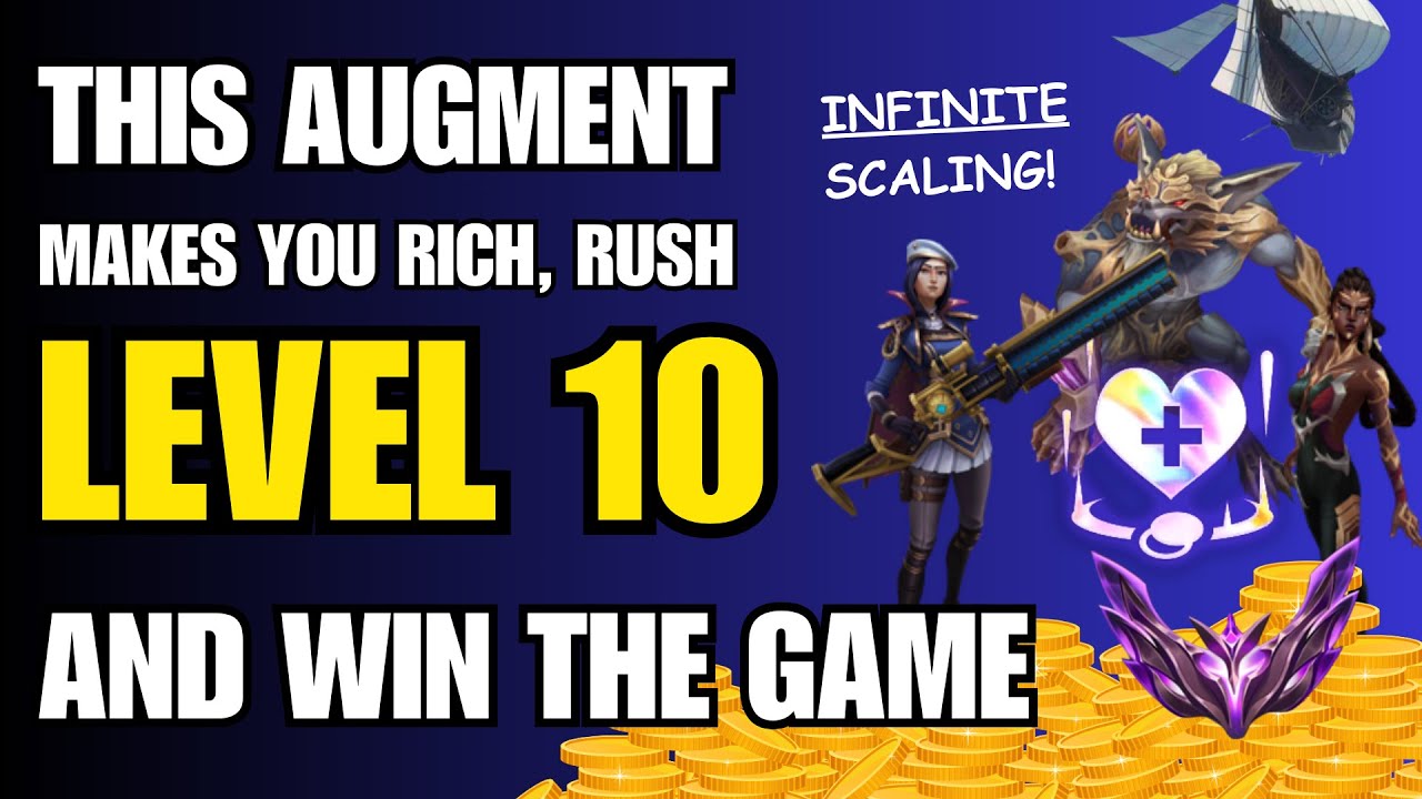 OP Infinite Stacking Money Augment Lets You Win From Last Place! #tft # ...