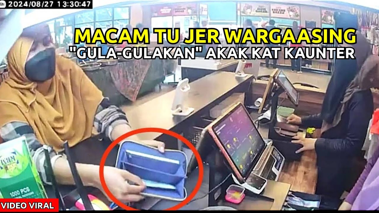 "BUKAN PUKAU TAPI SILAP MATA"🔴JURUWANG DITIPU WARGAASING‼️ KEJADIAN DI ...