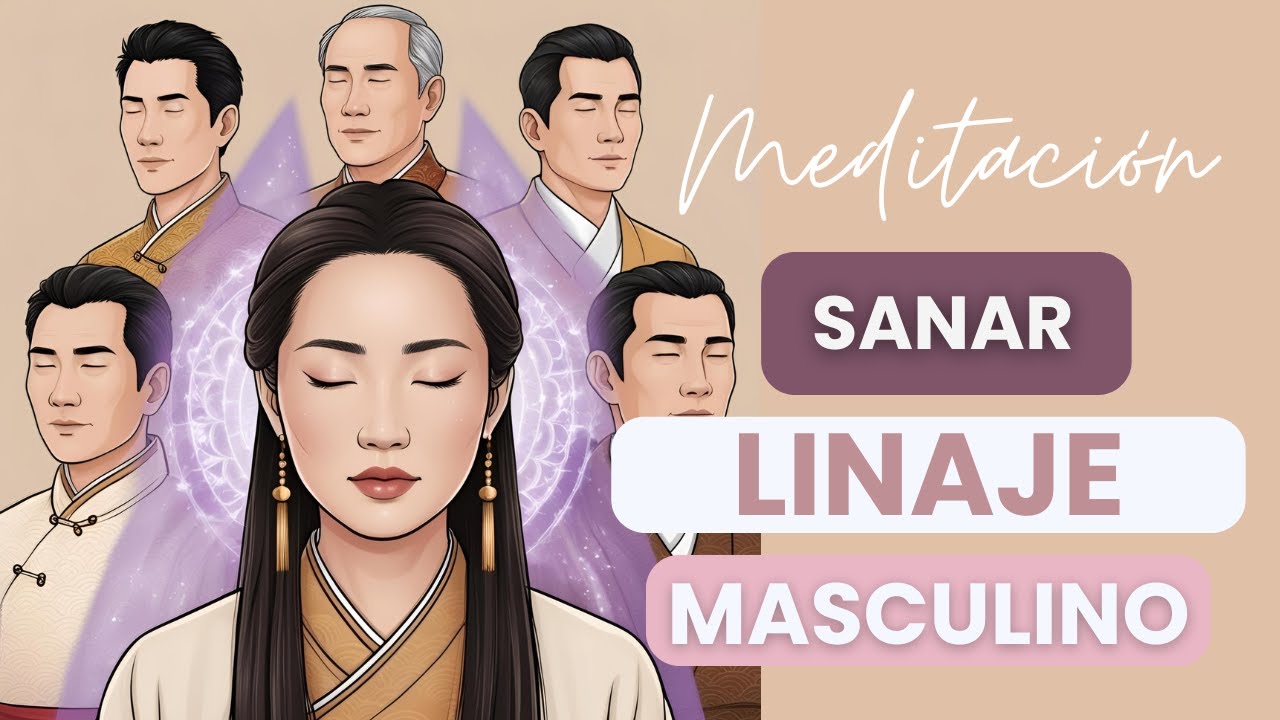 Meditación guiada para sanar y fortalecer tu LINAJE MASCULINO ️‍🩹 22 ...