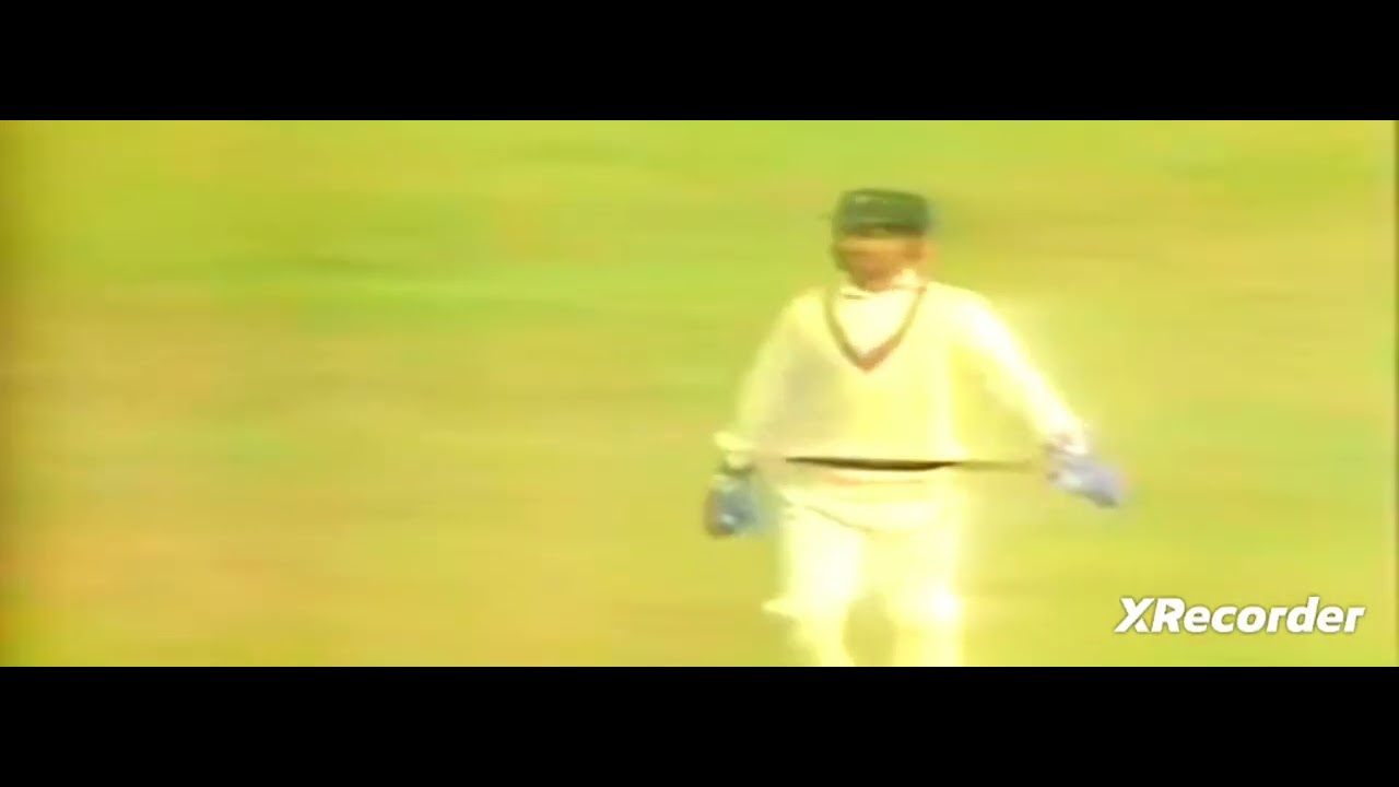 #Sachin Tendulkar 1st match - YouTube