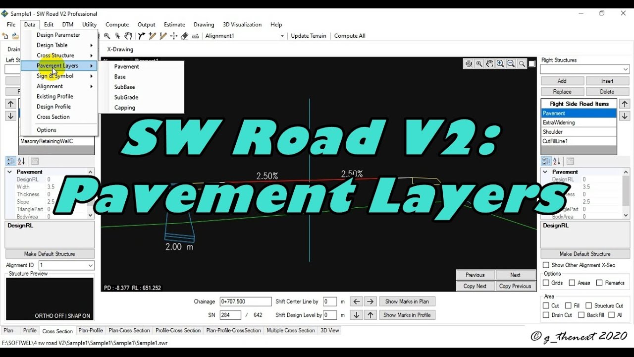 SW Road V2: 7h Pavement Layers - YouTube