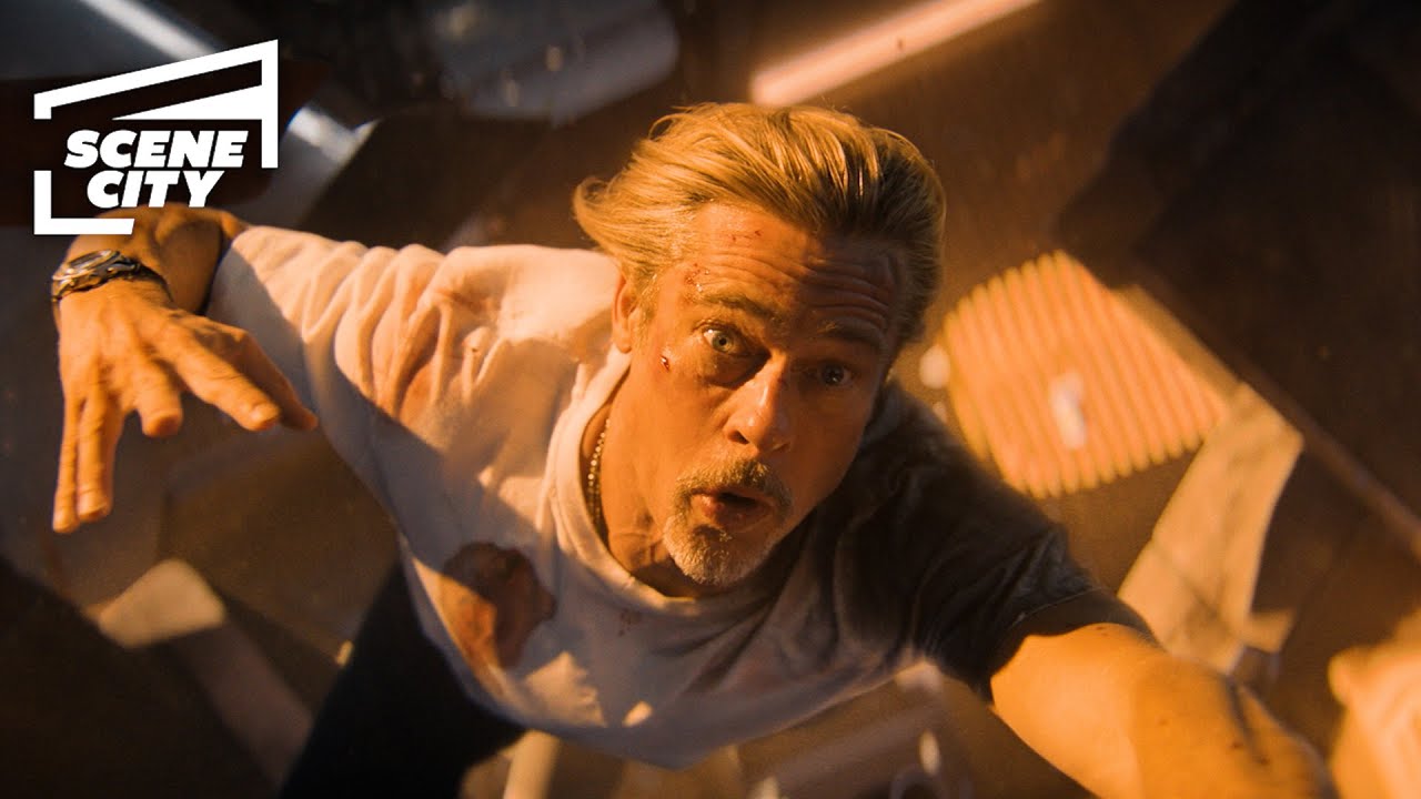 Elder vs White Demon Scene | Bullet Train (2022) - YouTube