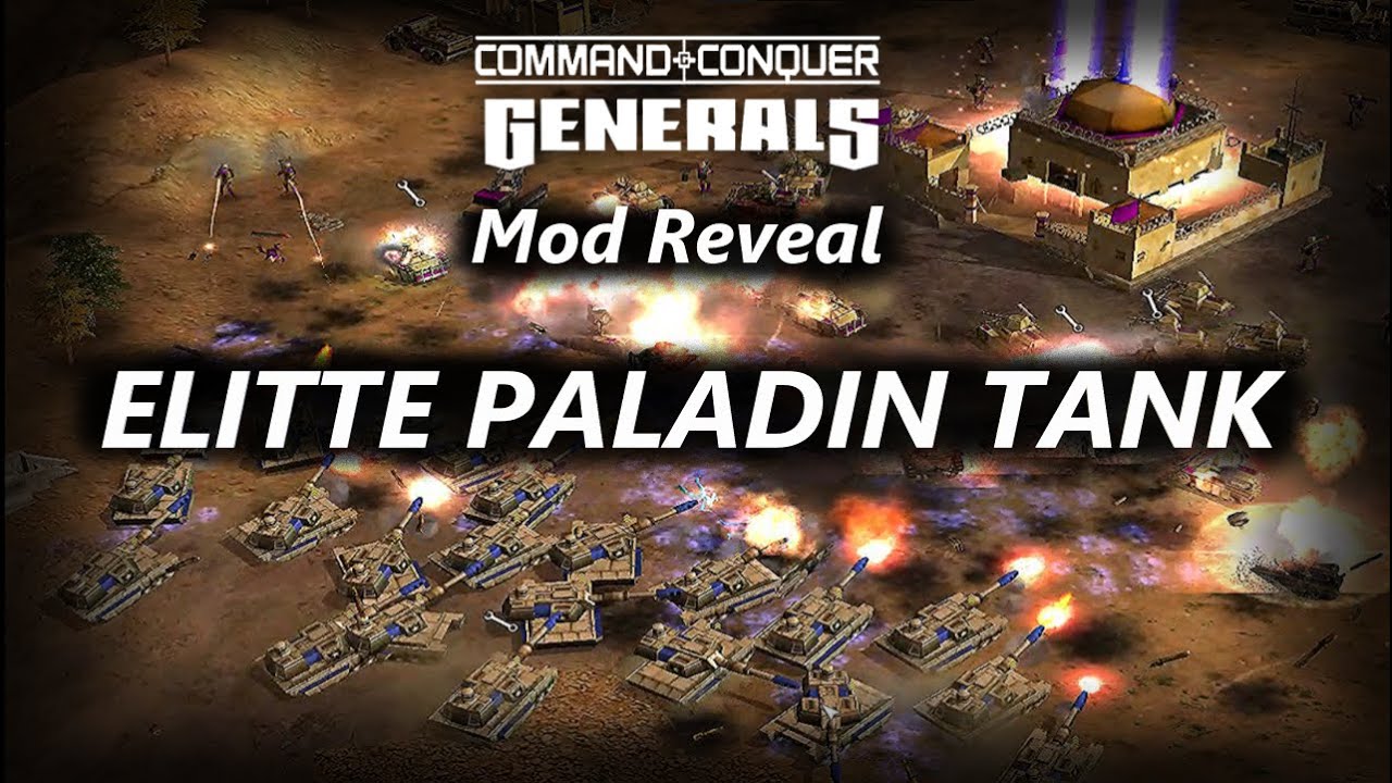 USA Tank vs 7 GLA Command & Conquer TM Generals Zero Hour Mod Reveal ...