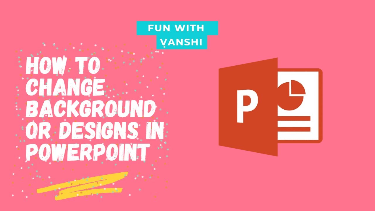 How to change designs and backgrounds of PowerPoint - YouTube
