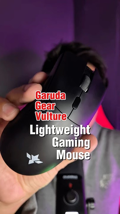 Lightweight Gaming Mouse - Garuda Gear Vulture - YouTube