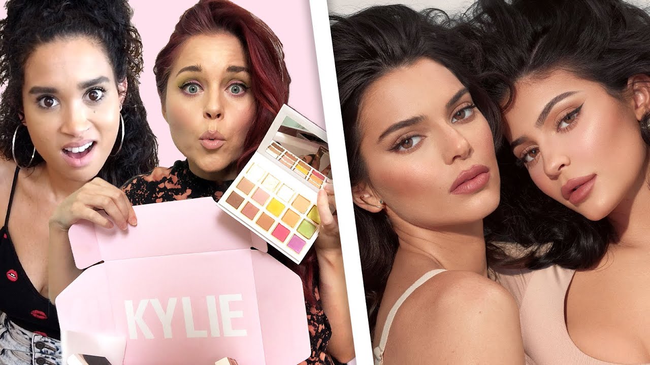 Trying the ENTIRE Kendall x Kylie Cosmetics Collab! *Brutally Honest ...