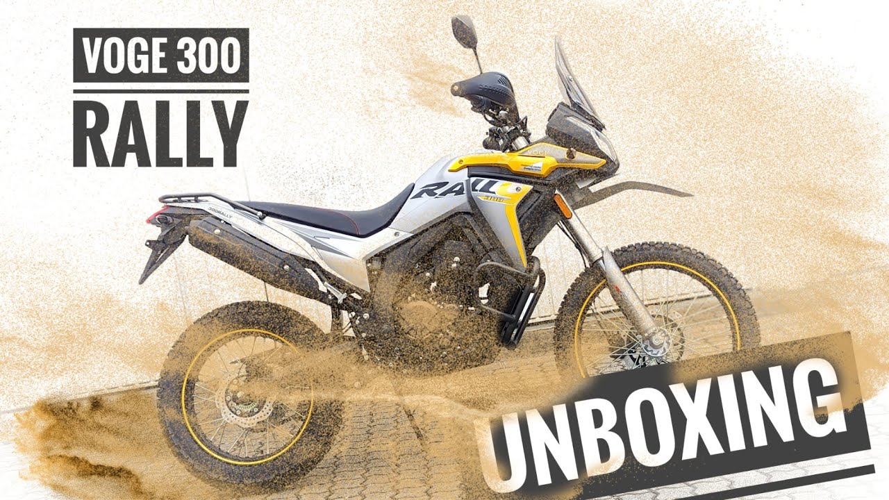Voge 300 Rally || Unboxing und Soundcheck - YouTube