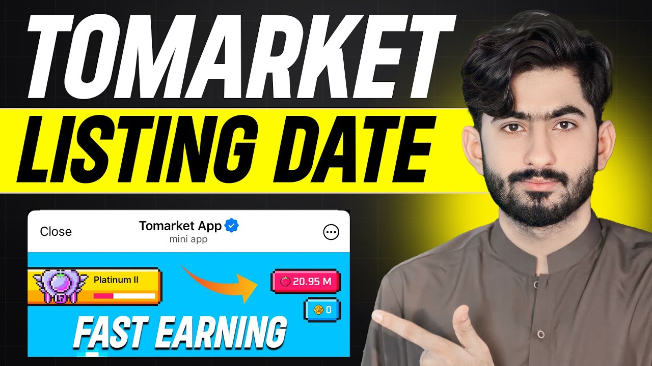 Tomarket New Updates | Tomarket AirDrop Listing & Withdrawal - YouTube