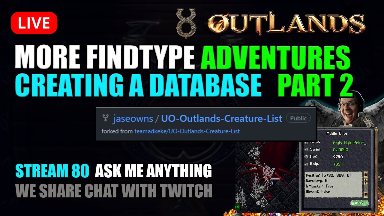 E. 80 FindType for ALL mobs... with screenshots? yes plz! Best MMORPG ...