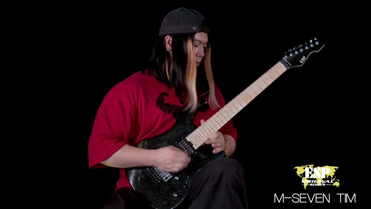ESP Guitars: ESP M-SEVEN Demonstration feat. 亢毛毛(Kang Maomao) - YouTube