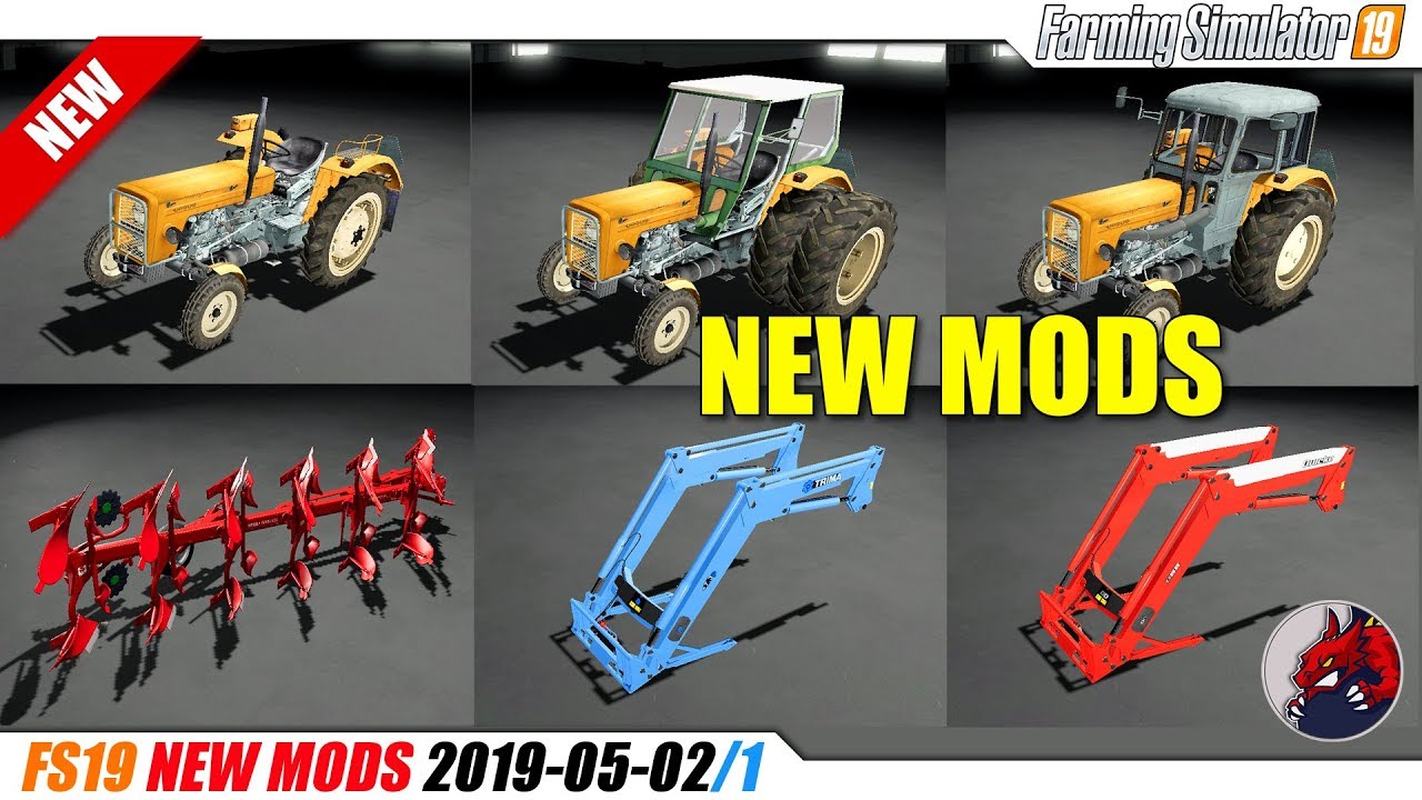 FS19 | New Mods (2019-05-02/1) - review - YouTube